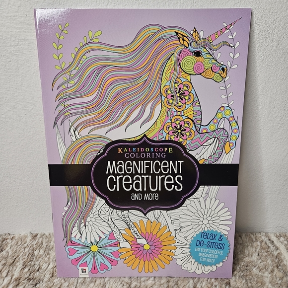 Hinkler Books | Office | Magnificent Creatures Coloring Book | Poshmark